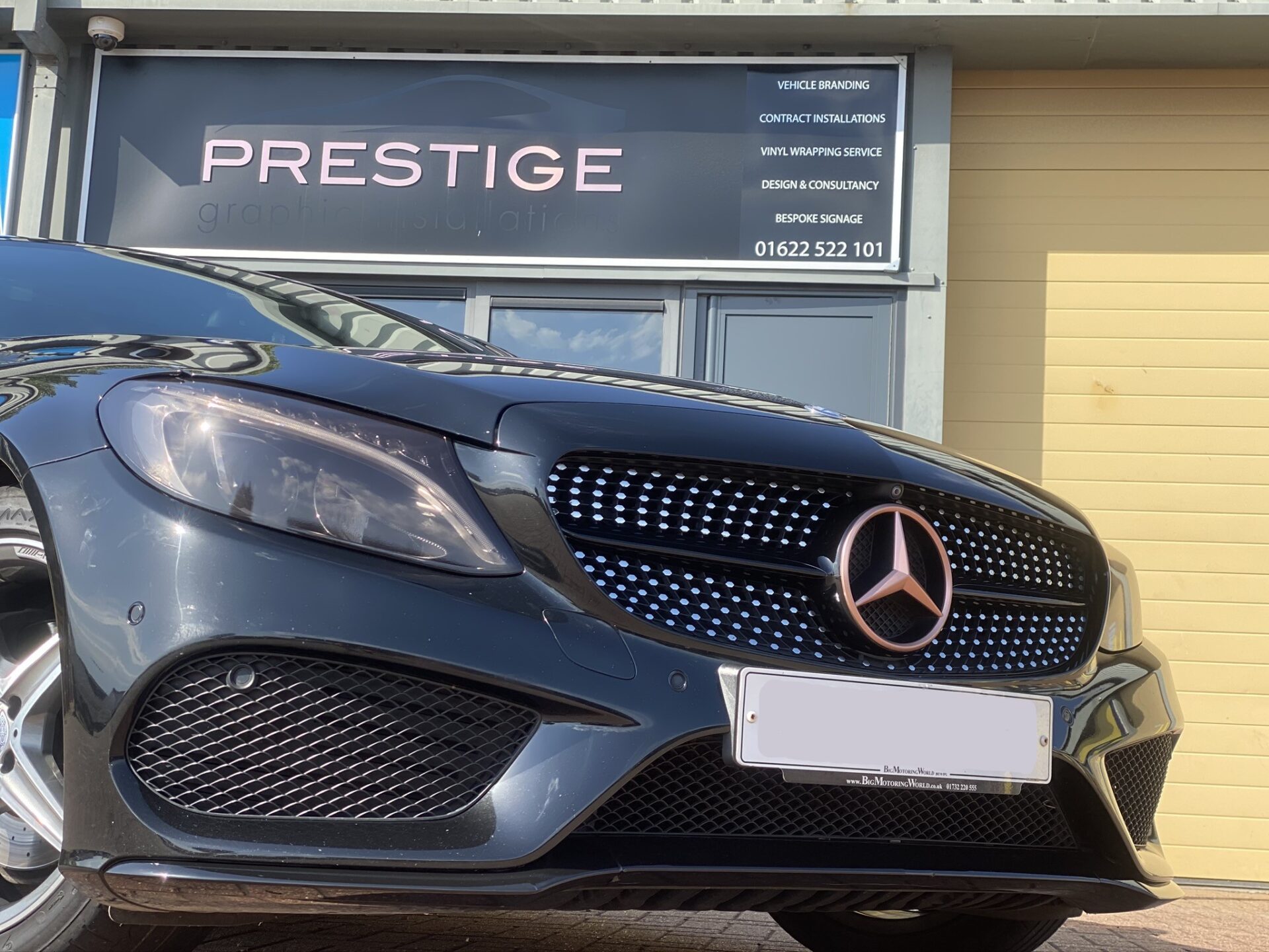 MERCEDES-BENZ C CLASS C220 AMG - Prestige Graphics