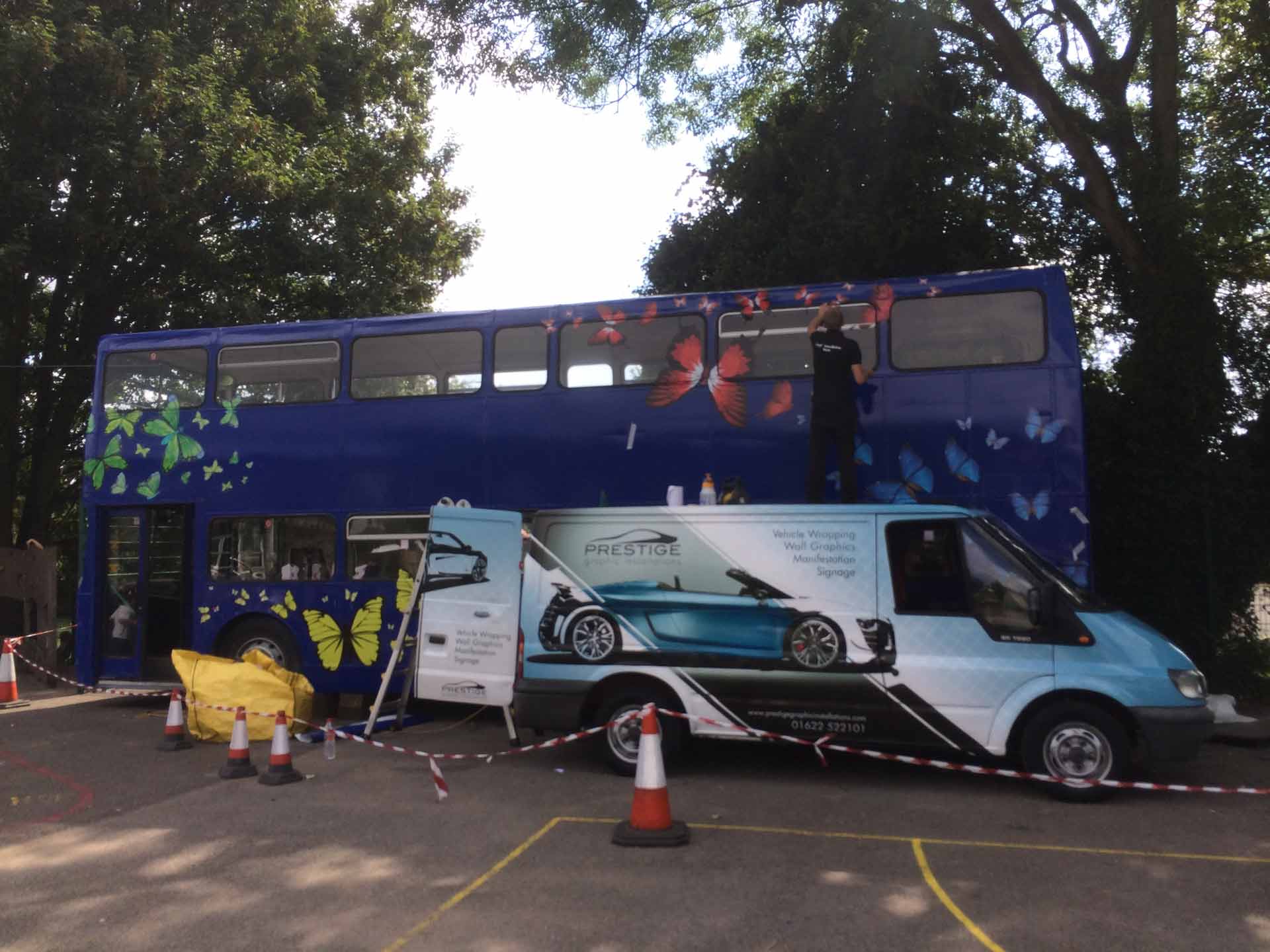 GEORGE STREET SCHOOL BUS - Prestige Graphics