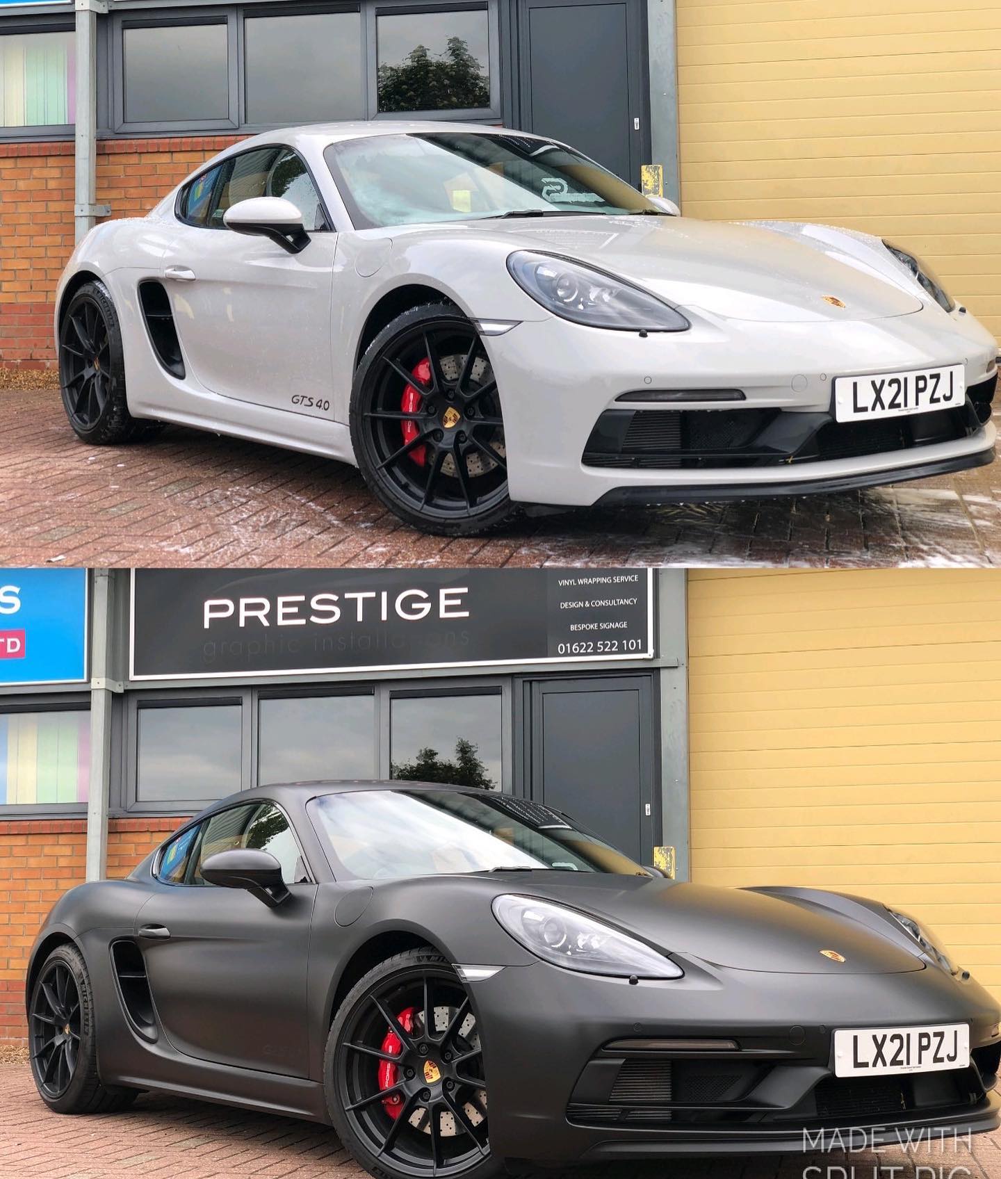 PORSCHE CAYMAN GTS - Prestige Graphics