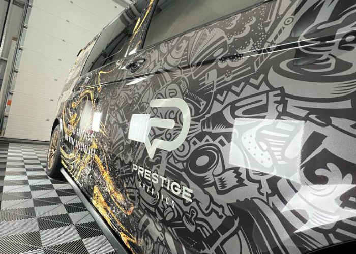 Prestige Graphics Van - Prestige Graphics