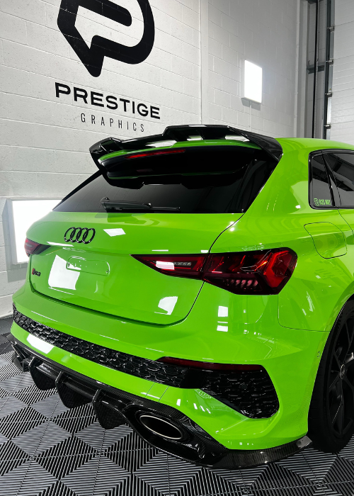 audi rs3 self healing ppf - Prestige Graphics