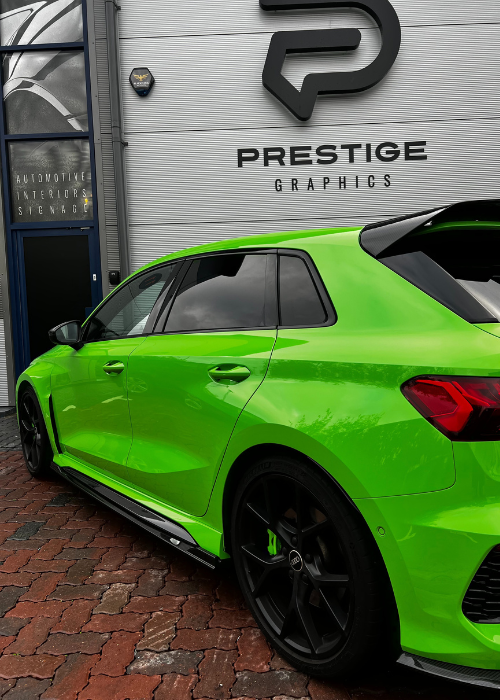 audi rs3 self healing ppf - Prestige Graphics