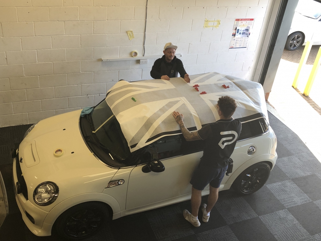 MINI UNION JACK ROOF WRAP - Prestige Graphics