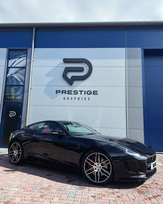 Jaguar Dechrome F Type - Prestige Graphics