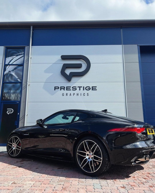 Jaguar Dechrome F Type - Prestige Graphics