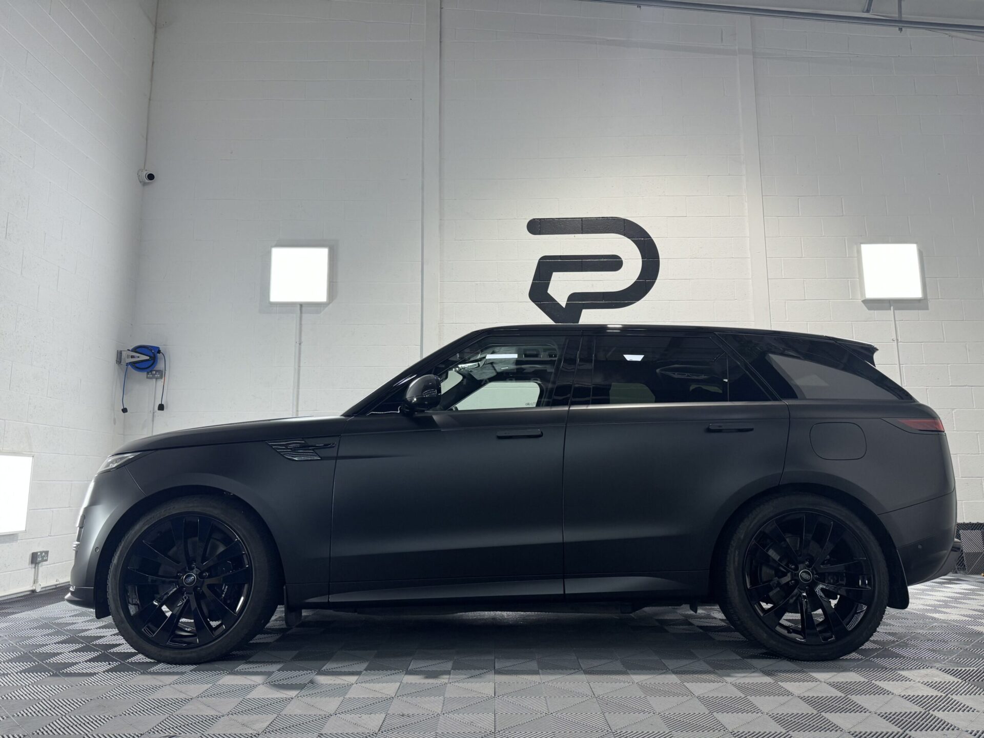 Range Rover Sport Satin Black Wrap & PPF - Prestige Graphics