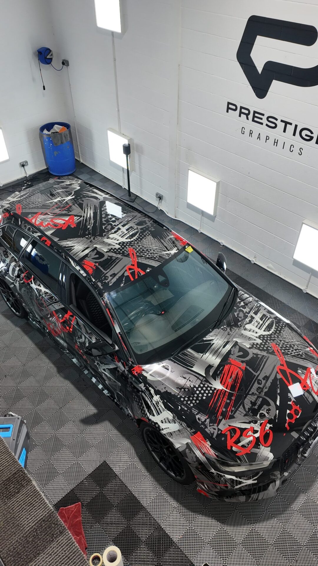 Audi RS6 Customised Printed Wrap